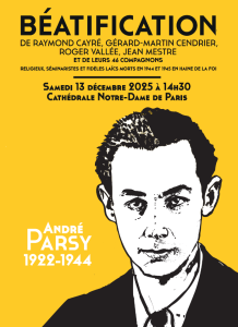 BEATIFICATION d’André PARSY – Doyenné de Roubaix